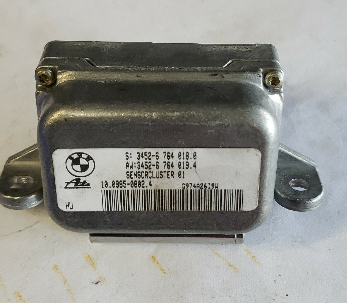 BMW E46 Z4 ABS DSC Speed Yaw Rotational Inertial Sensor 2002-2006 USED ...