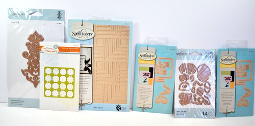 SPELLBINDERS LOT OF 6 METAL DIES SCRAPBOOK PAPER CRAFTING 879216001169 ...