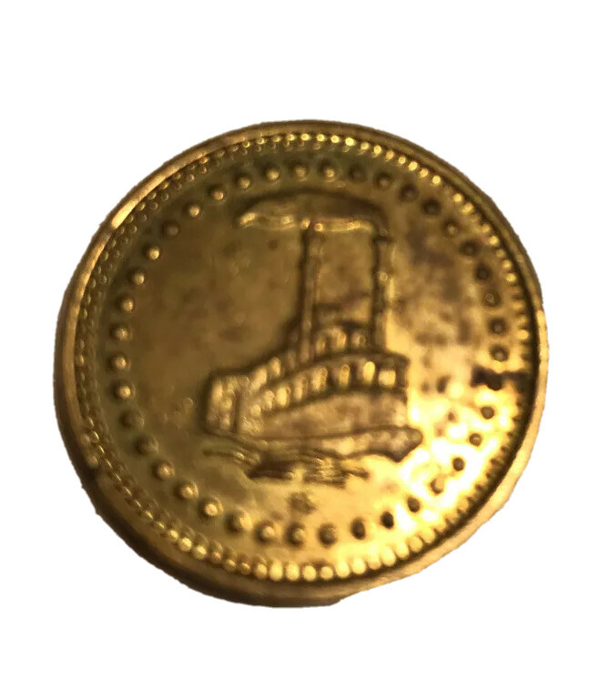 Wheeling Island Tug Boat Token " No Cash Value" | eBay