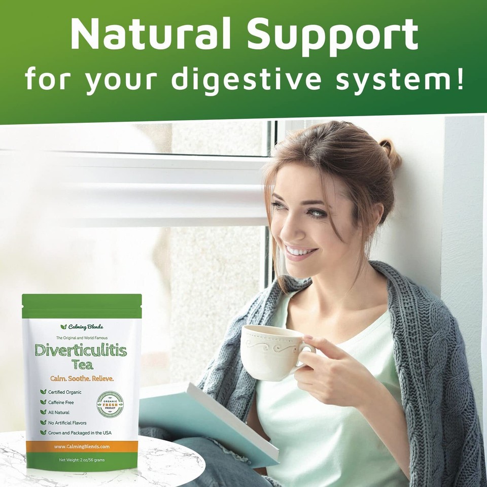Diverticulitis and Diverticulosis Tea. All natural, organic and ...