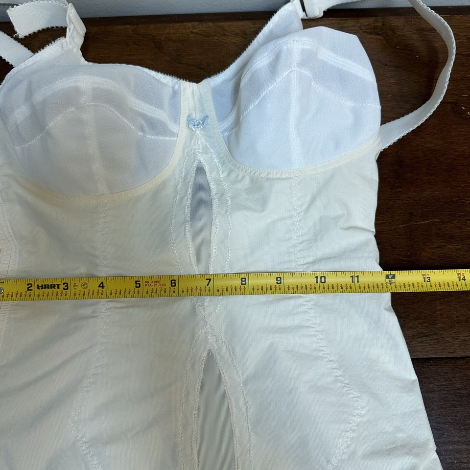 Vtg Playtex I Can’t Believe It’s A Girdle All In One Bodysuit Garter ...