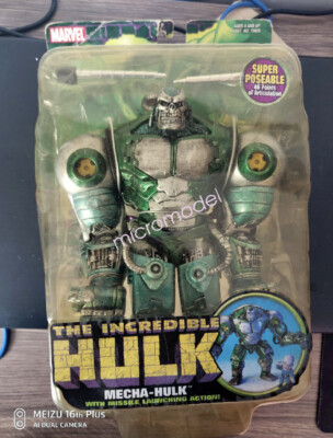 Toybiz The Incredible Hulk Mecha Hulk Action Figure Toy Model Limited ...