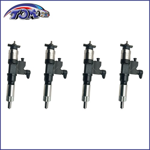 4x Fuel Injector For 06-10 Isuzu HXR NPR NPR-HD NQR NRR 0950006395 ...