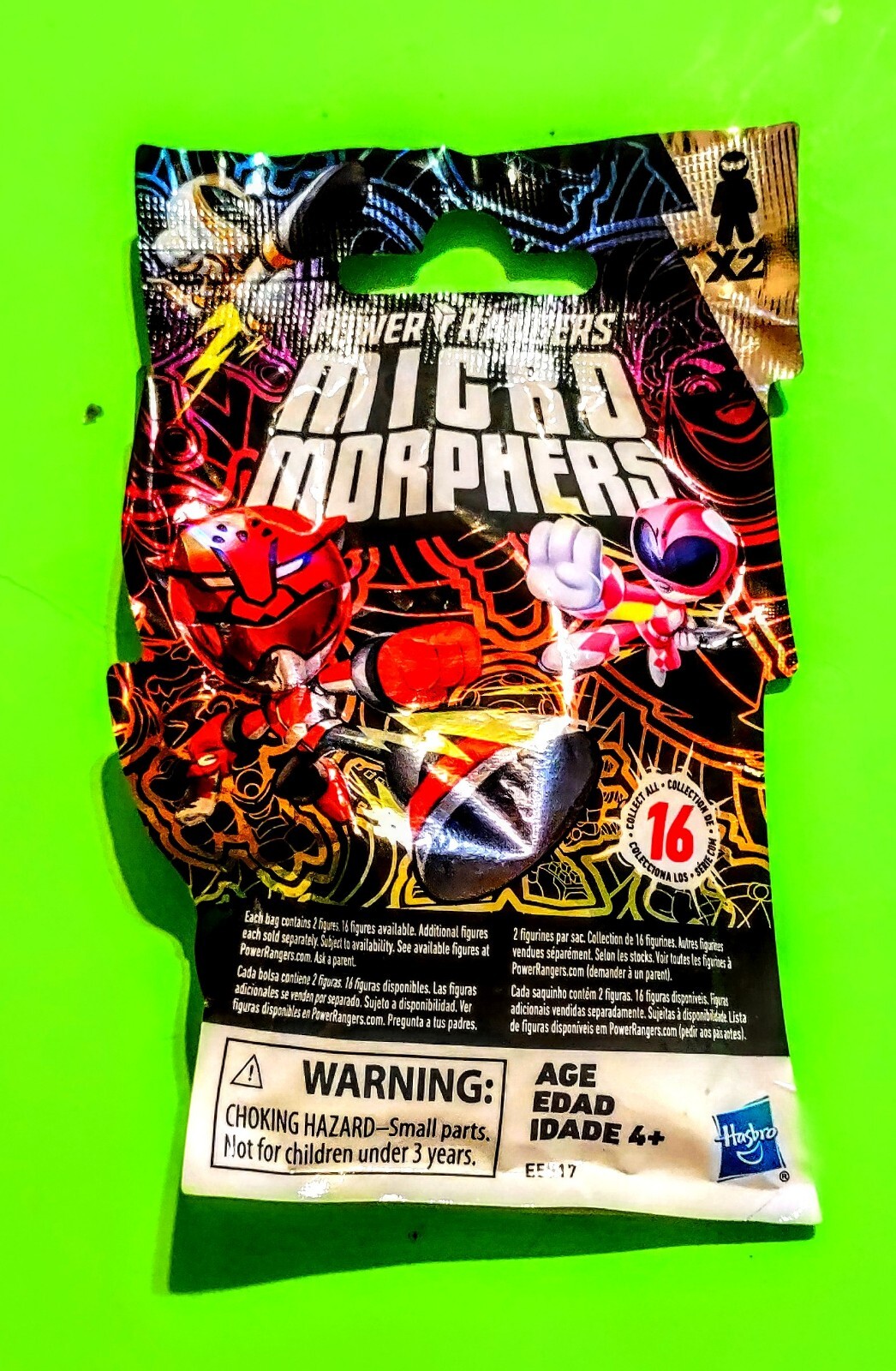 Power Rangers Micro Morphers 7 Blind Bags Series 1 Hasbro Factory for ...