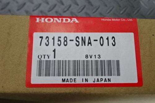 2016-2020 Honda Civic 4D&Hybrid L&R Drip Side Molding Set | 73168SNA013 ...