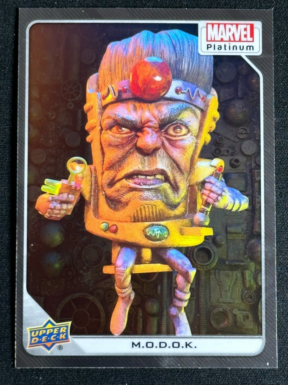 2023 Upper Deck Marvel Platinum MODOK #2 Avengers MCU Original Art | eBay