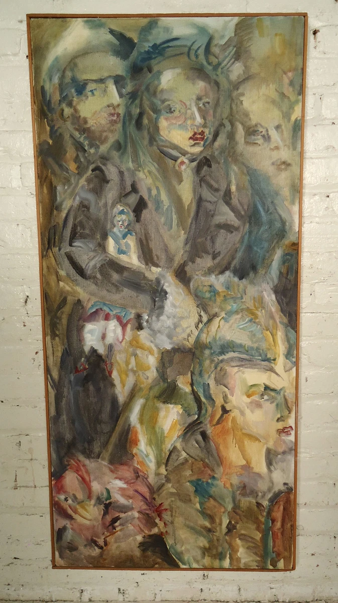 People Painted On Canvas