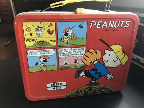 Peanuts Vintage Metal Lunch Box | eBay