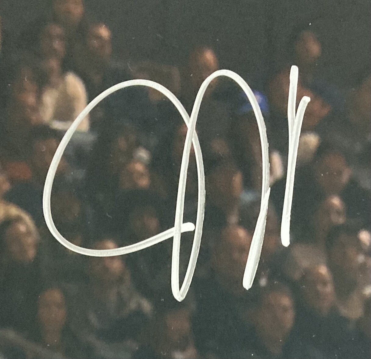 James Durci Signé 16x20 Philadelphia 76ers Blanc Jersey Photo Bas ITP ...