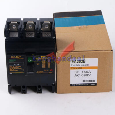1PC New Fuji Electric EA203B 3P 150A Industrial Automation Auto Circuit ...