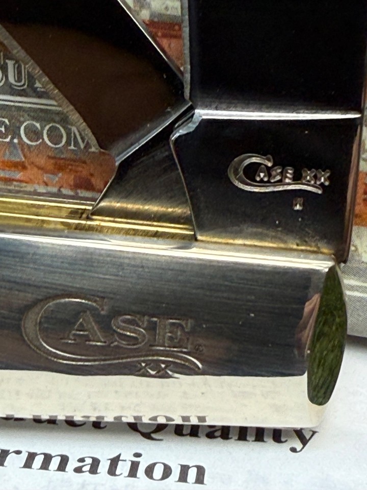 Case Brown Synthetic Smooth Barlow--NIB--Vault Pattern-- | eBay