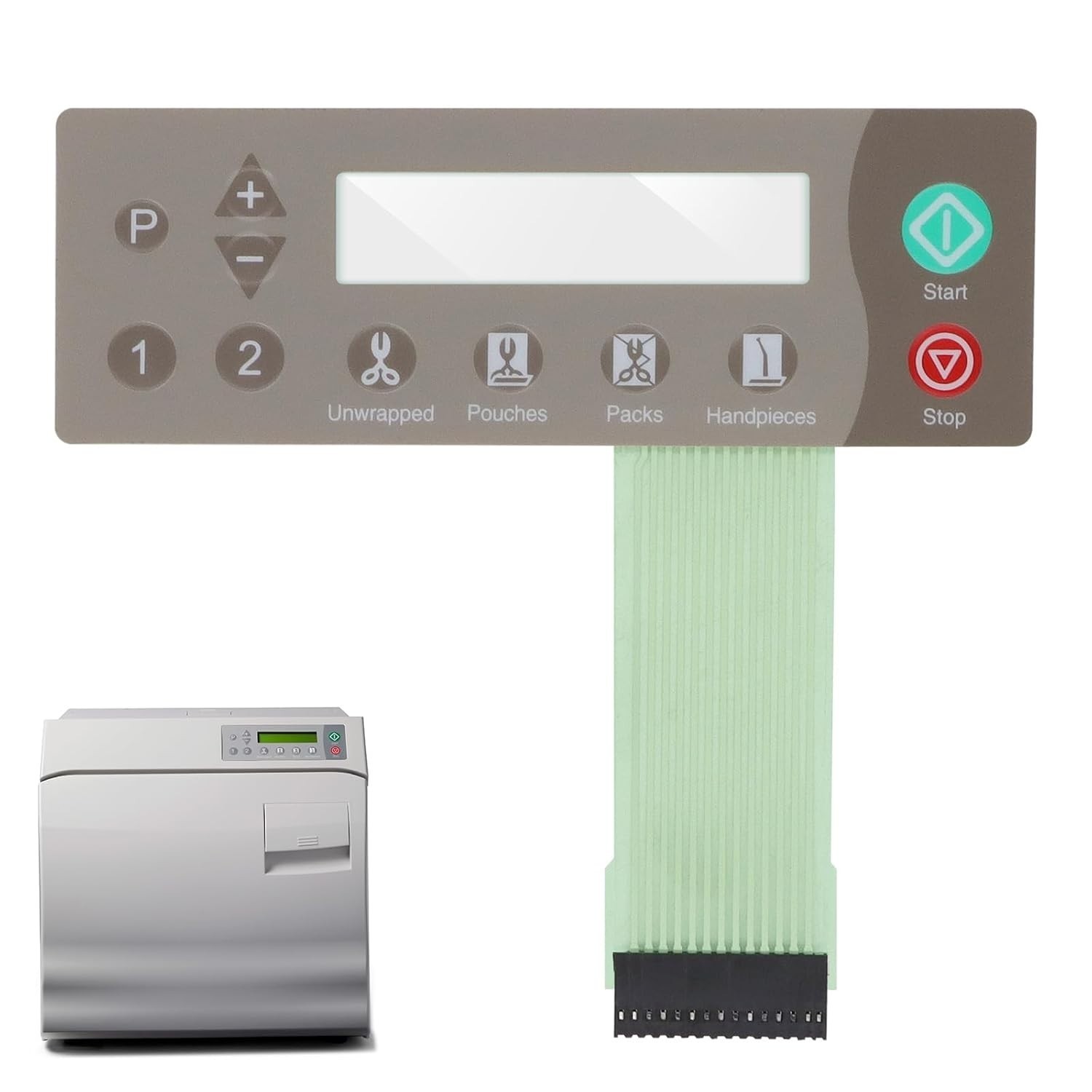 For Midmark M9 M11 Autoclave & Sterilizer Replacement Touchpad 015-1551 ...