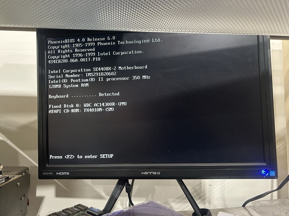 Vintage Intel SE440BX-2 Slot 1 Motherboard Combo (CPU/RAM/Video/Ethernet) | eBay