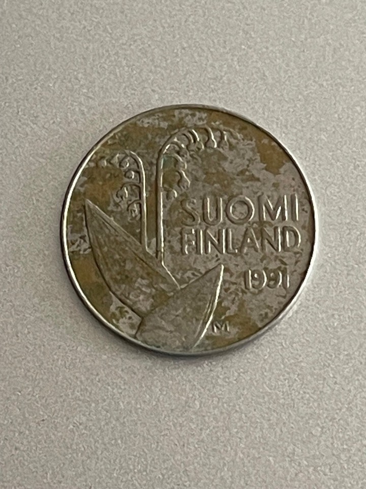 1991-M Finland 10 Pennia KM# 65 10p Coin | eBay