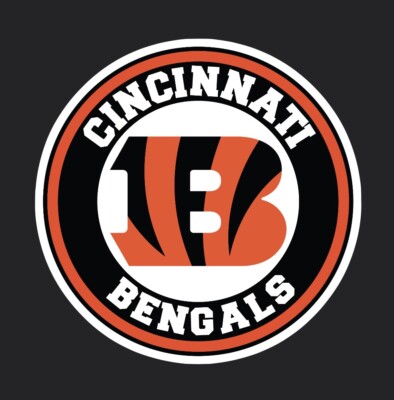 CINCINNATI BENGALS Logo Sticker Bat Stickers Car NFL Football Decal | eBay