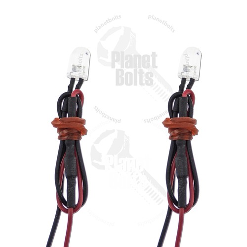 Blue 1x 12v 5mm LED Diode Motorcycle Turn Signal Glow with inline ...