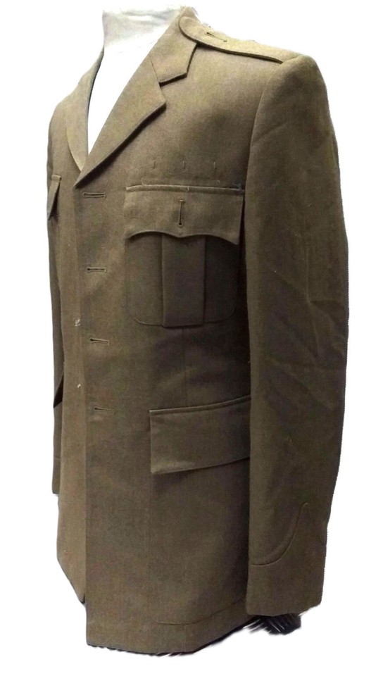 British No2 Dress FAD Jacket All Ranks Army Style Tunic No Buttons Size ...