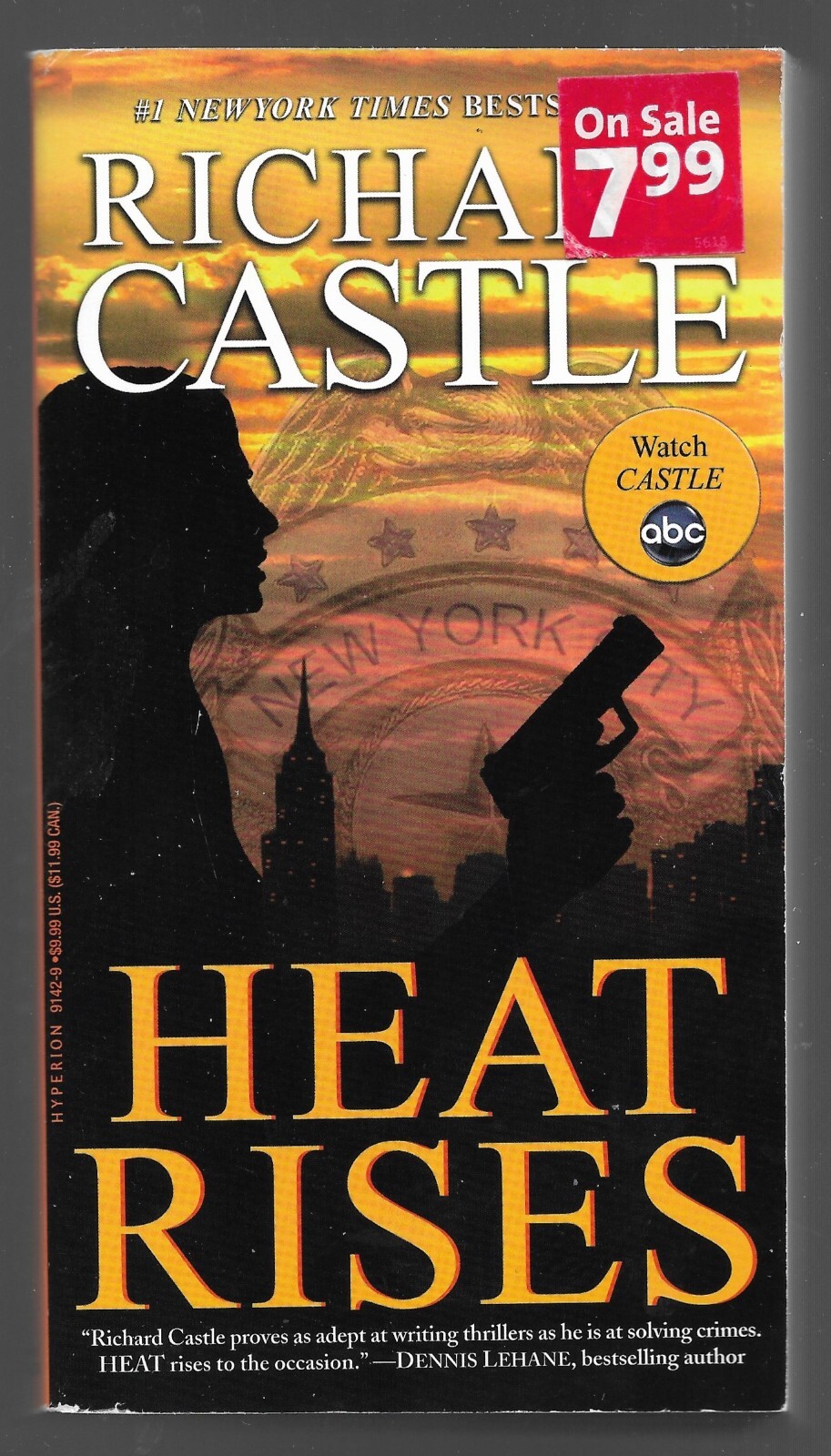 Richard Castle Heat Rises Paper Back | eBay
