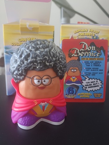 McDonald's McNugget Buddies DON BERNICE Kerwin Frost Adult Happy Meal ...