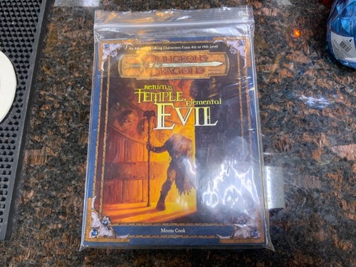 Return to the Temple of Elemental Evil by Monte Cook (2001, Trade ...