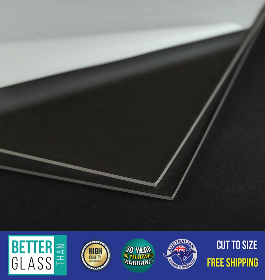 CLEAR ACRYLIC PERSPEX Sheet (6mm) BEST Price & Quality BULK DISCOUNT ...