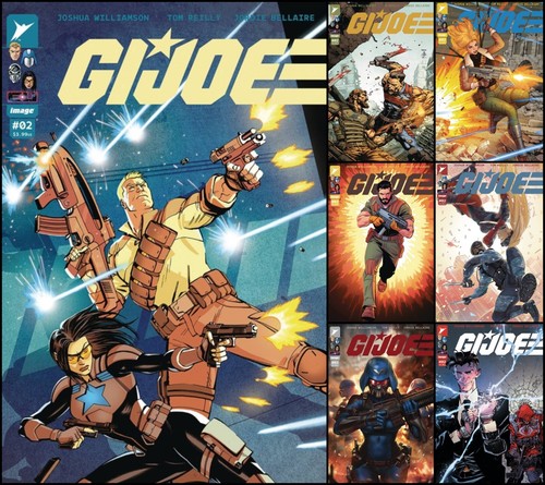 GI JOE #2 IMAGE COVER PICK/VARIANTS/SET 1:10 1:25 1:50 1:100 1:250 ...