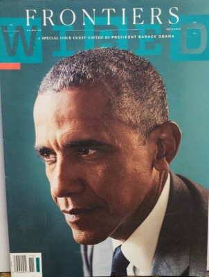 Wired Nov 2016 Frontiers Barack Obama Technology Design FREE SHIPPING ...
