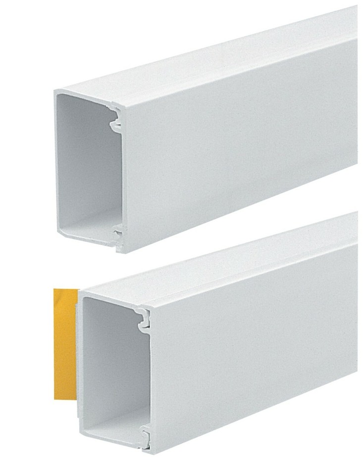 Mini Trunking TV Cable Tidy Management PVC Wire Cover Hide Plastic ...