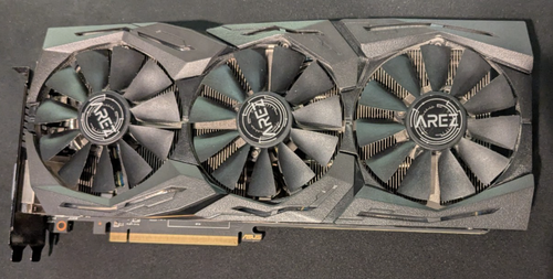 Asus Rog Strix AMD Radeon RX580 Gaming Graphics Card 8GB GDDR5 VR Ready ...