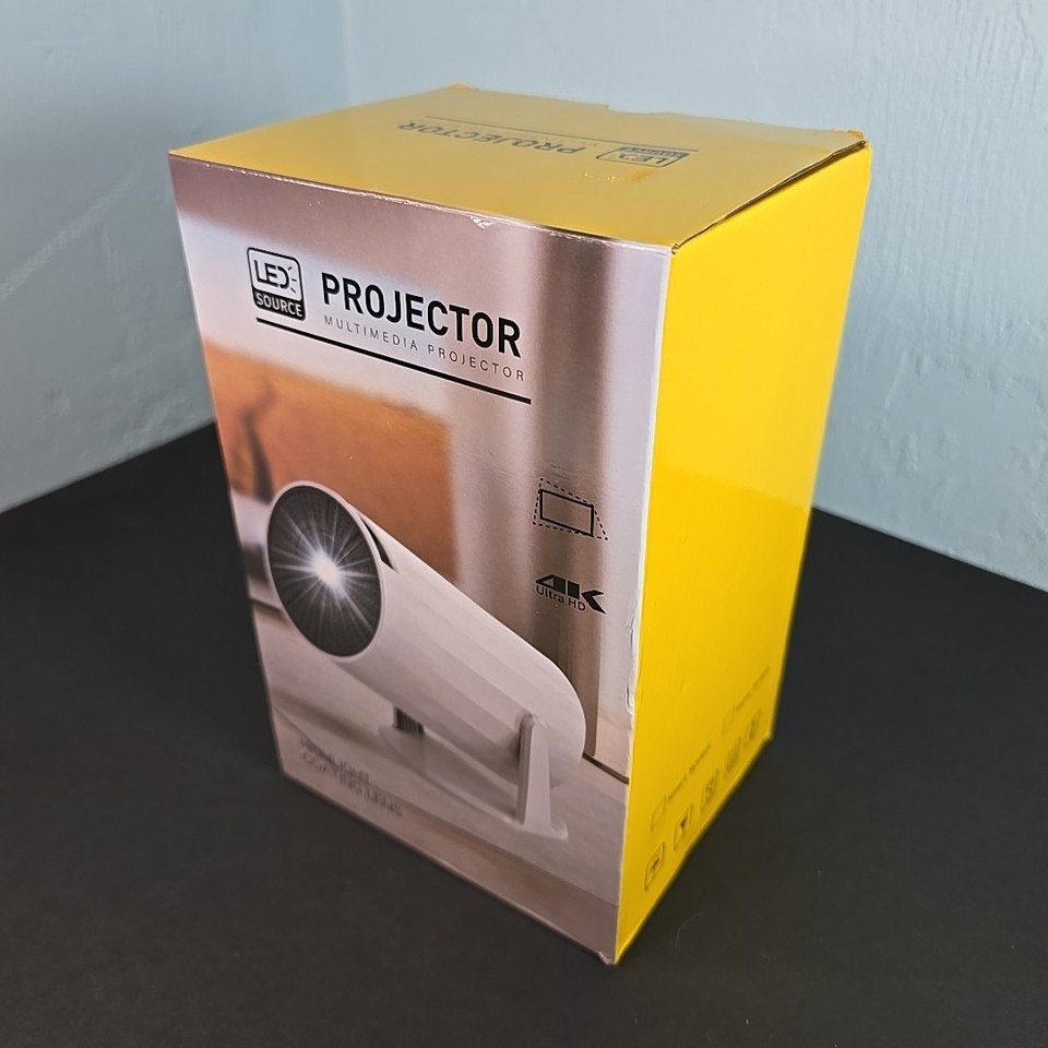 Multimedia Projector Highlight Coating Lens LED Source 4K | eBay