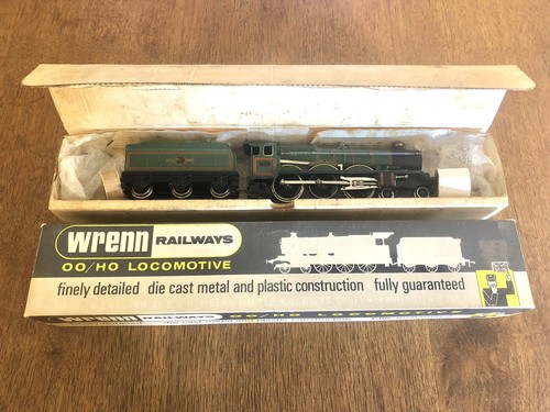 Wrenn W2222 Loco & Tender DEVIZES CASTLE 4-6-0 GWR Green 7002 - OO ...