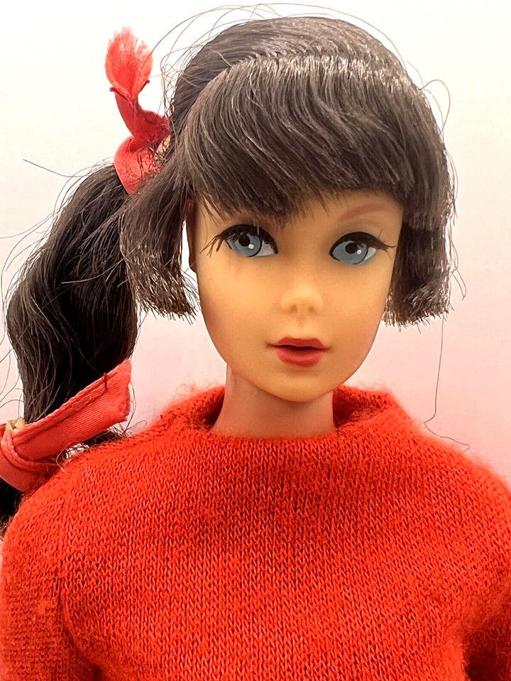 Vtg Mod Talking Barbie Doll Head On S/L Barbie/Midge Body In Hooray For ...