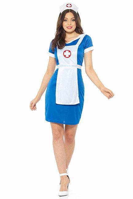 Adult Women's Nurse Fancy Dress Costume Party Outfit | eBay UK