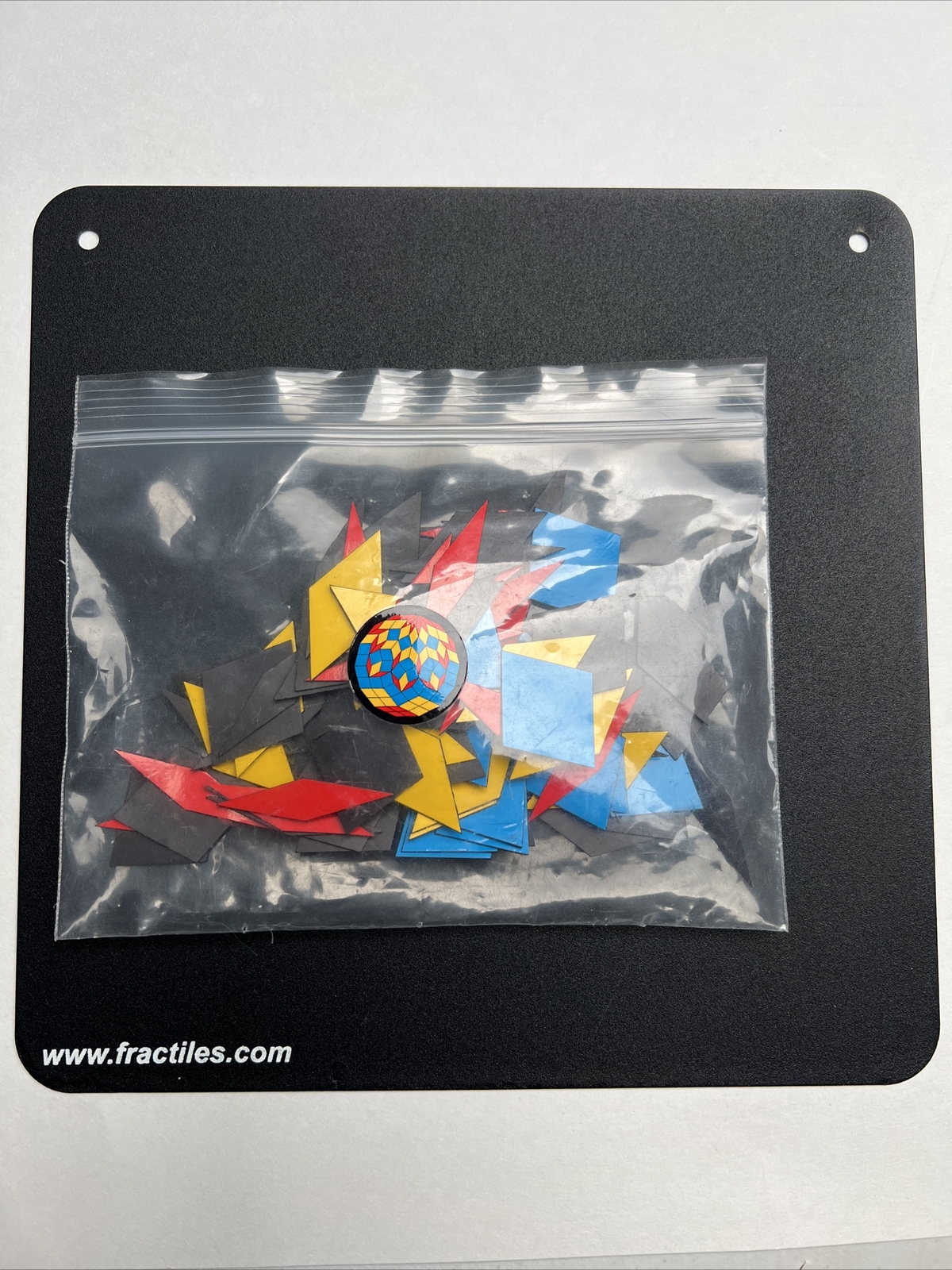 Fractiles 7 Magnetic Tile Toy Math Pattern Parent's Choice Award Travel ...