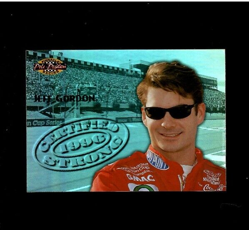 Jeff Gordon 1996 Pinnacle Certified "Pole Position" Racing card #1 | eBay