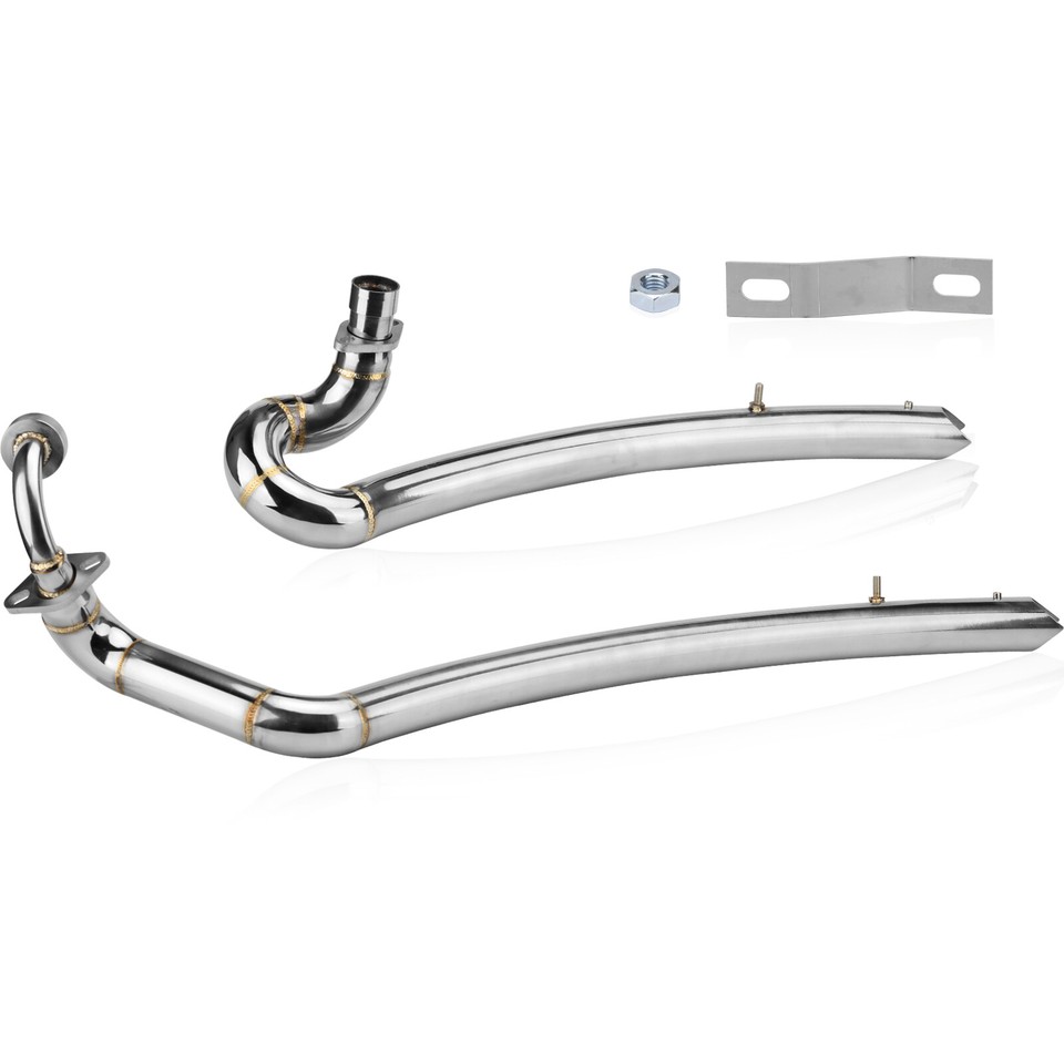 For Yamaha V Star 1100 XVS1100 Shortshots Staggered Exhaust Muffler ...