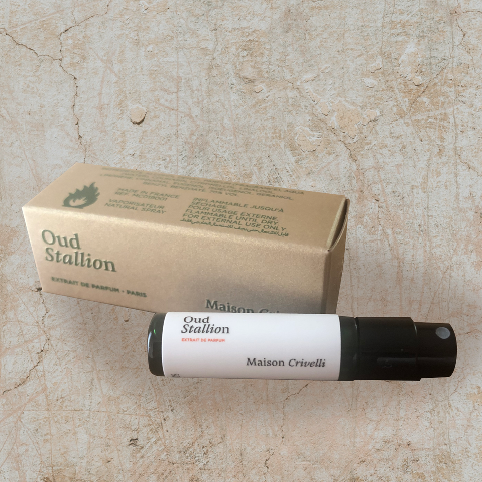 OUD STALLION (1.5ml-sample) Maison Crivelli, NEW RELEASE Extrait de ...
