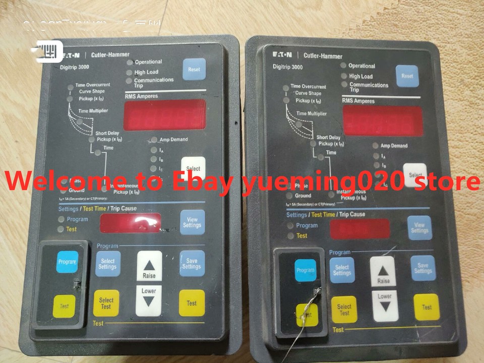 Culter-Hammer Digitrip 3000 DT3030 protective relay | eBay