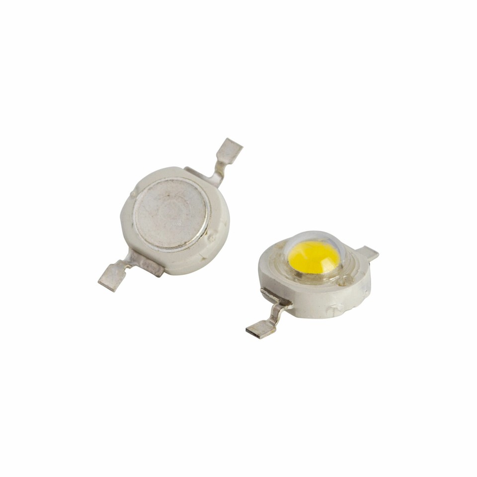 10/50/100pcs 1W 3W 5W 7W SMD COB LED Chip High Power Beads Bright White ...