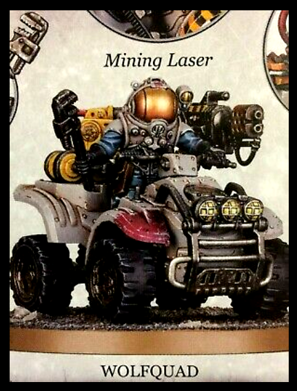 Wolfquad ATV Warhammer 40K from Atalan Jackals Genestealer Cults Wolf ...