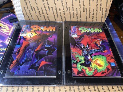 Spawn #1 near mint condition comes with holders | eBay
