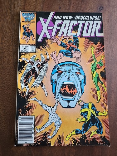 X-FACTOR #6 (1ST APOCALYPSE) MARVEL COMICS NEWSTAND 1986 | eBay