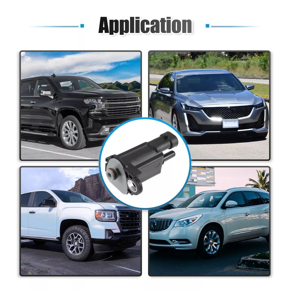 Emission Vapor Canister Purge Valve EVAP Solenoid For GM 12592015 US ...