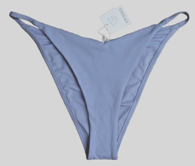 New.....OYSHO....Air force blue High cut swim bottom..UK 12 | eBay UK
