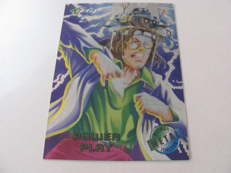 Complete Your Set!! 1995 Batman Forever Metal Trading Cards Choose #s 1 ...