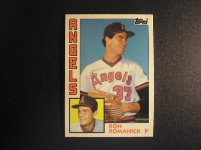 1984 Topps Traded Baseball Ron Romanick Card # 102T | eBay