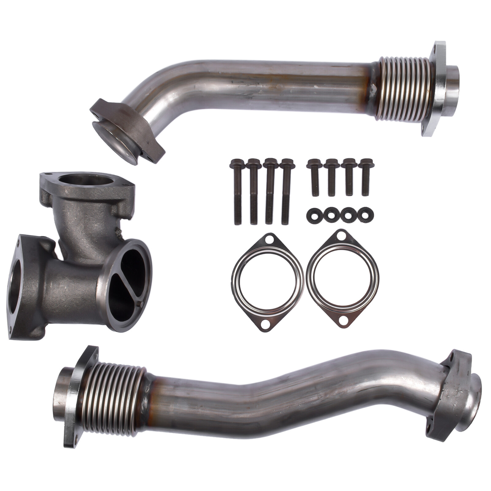 Bellowed Up Pipe Upgrade Kit for 99-03 Ford Powerstroke Super Duty ...