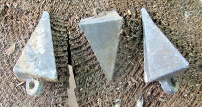 Pyramid Sinker Lead 4.4 oz. Hand made | eBay