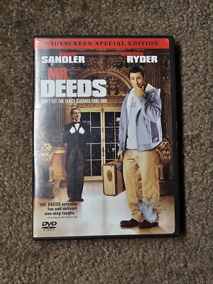 Mr. Deeds (DVD, 2002, Widescreen Special Edition) Complete In Box Free ...