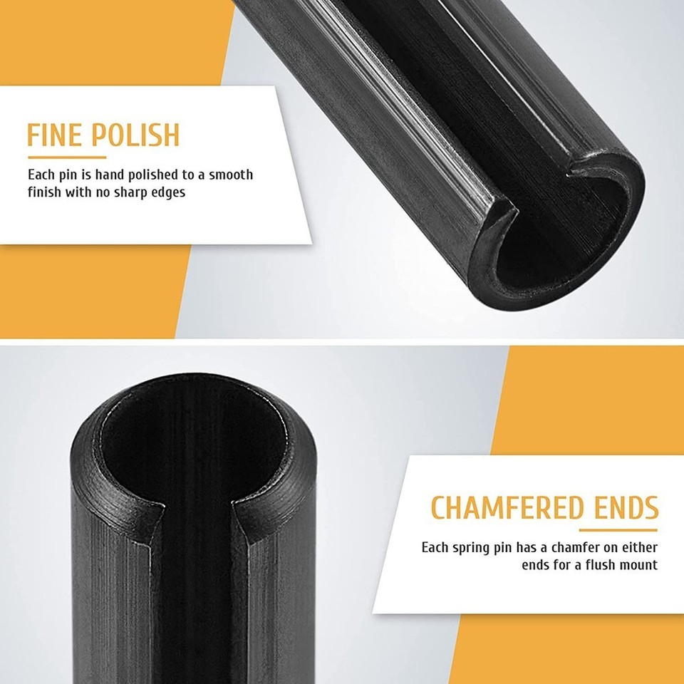 Spring Pin Roll Pin Set For Commercial Purposes Metric Slotted Spring ...